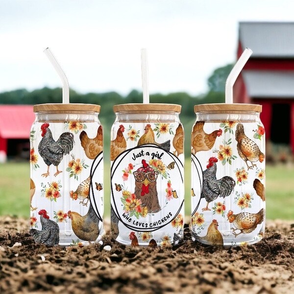 Glass Chicken - Etsy