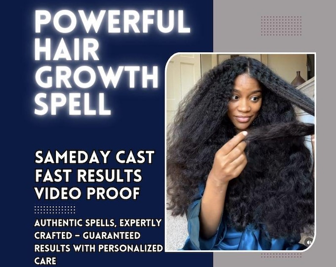 FAST HAIR GROWTH Spell | Luscious Locks | Restore Hair | Thick Hair ...