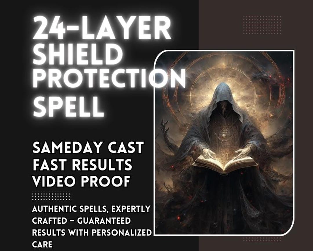 24-LAYER INTERDIMENSIONAL PROTECTION Shield | Black Magic Protect ...