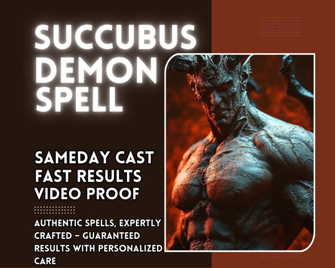 Summon SUCCUBUS SEX DEMON Spell| Ultimate Libido | Dark Seduction ...