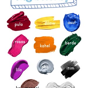 Mga Salita Sa Filipino! Vocabulary Worksheets & Flashcards - Etsy