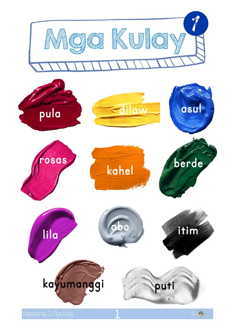 Mga Salita Sa Filipino! Vocabulary Worksheets & Flashcards - Etsy