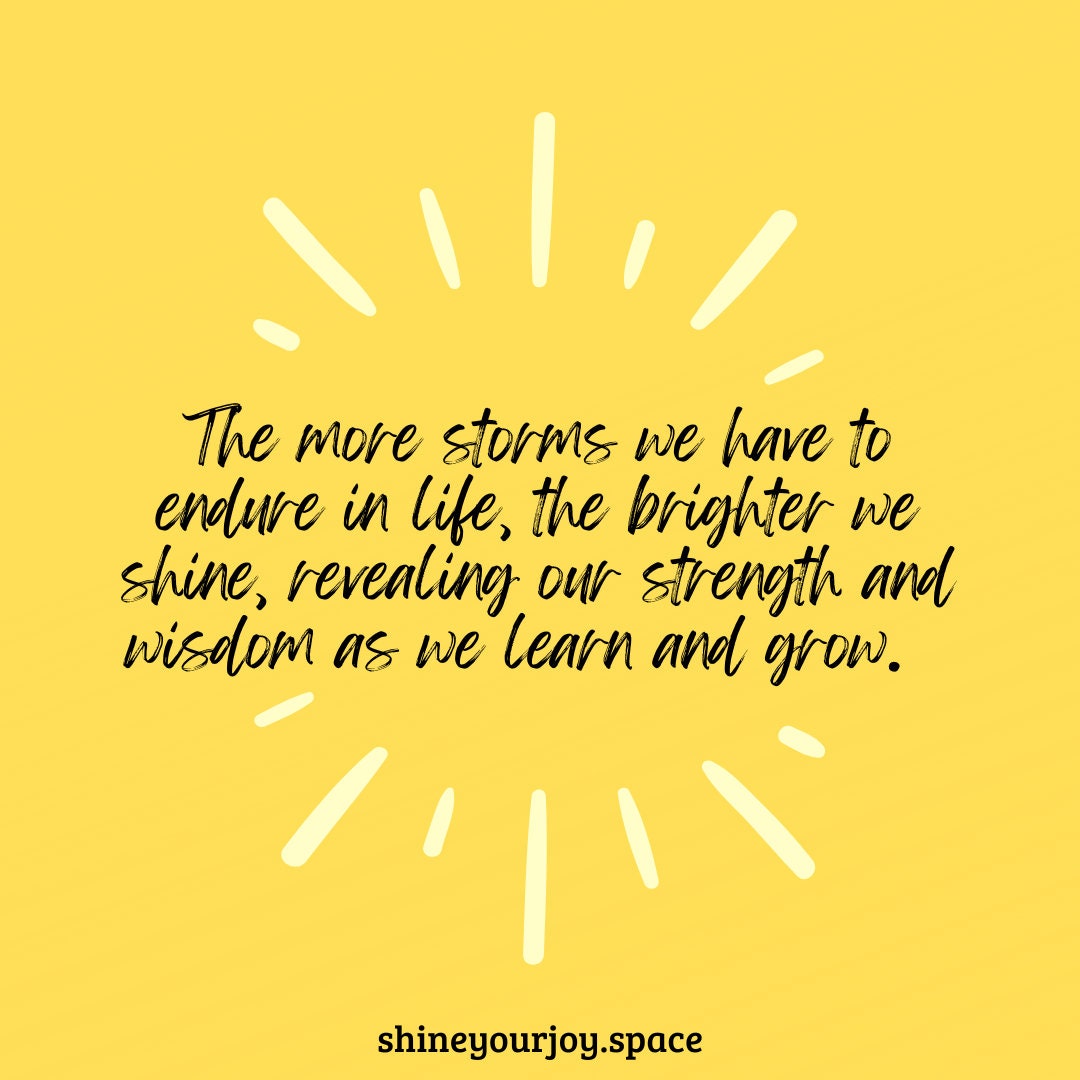 The Brighter We Shine - Motivational Printable Wall Art, Inspirational ...