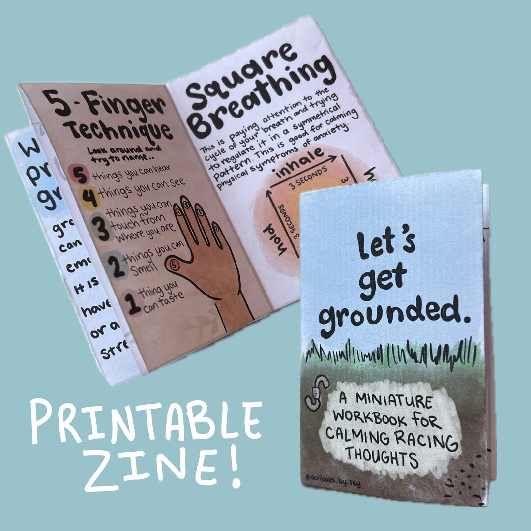 Printable Zine- Let's Get Grounded - Etsy