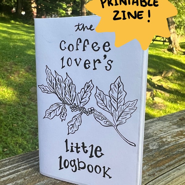 Coffee Log Printable - Etsy