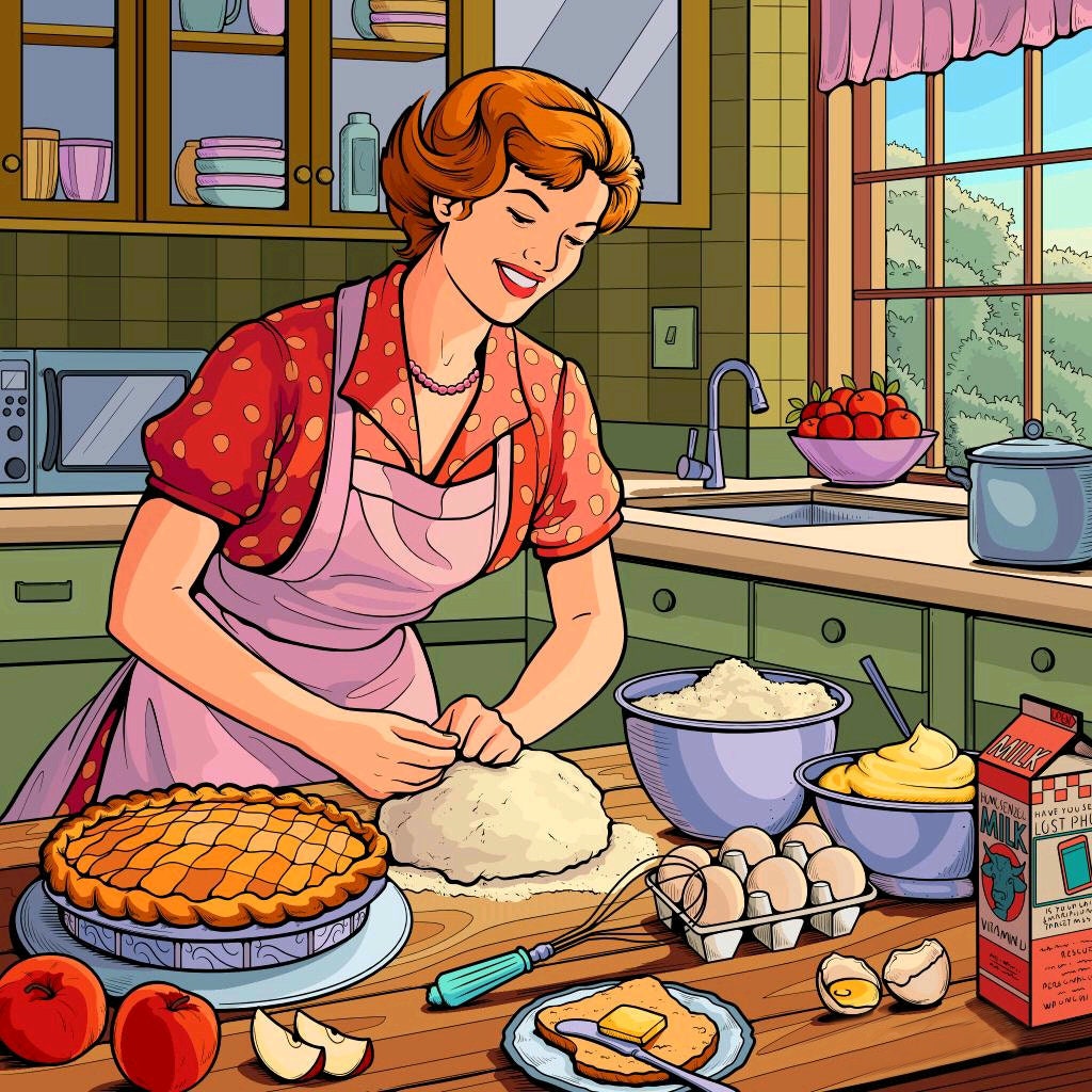 Food Coloring Pages for Kids and Adults | Women Baking Cake | Pastry ...