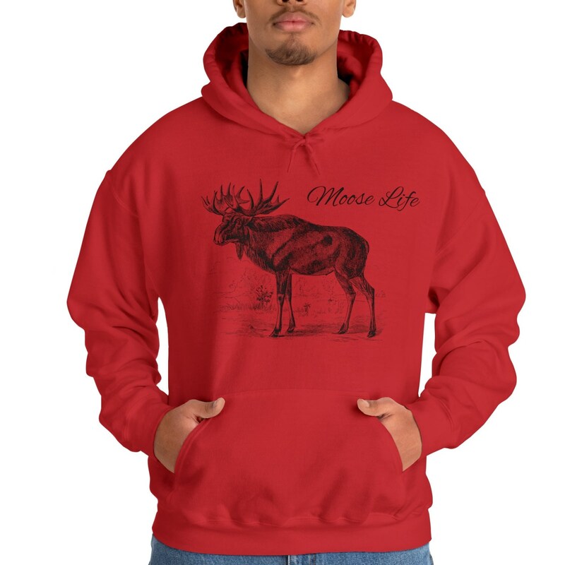 Womens Hoodies Moose - Etsy