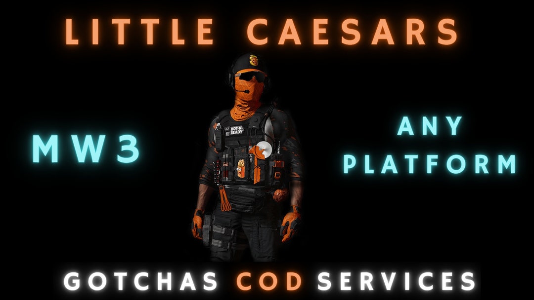 MW3 Little Caesars Codes FULL BUNDLE - Etsy.de