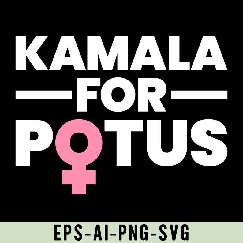 Kamala for Potus Png Svg, Kamala Harris 2024 Png, Madam President Png ...