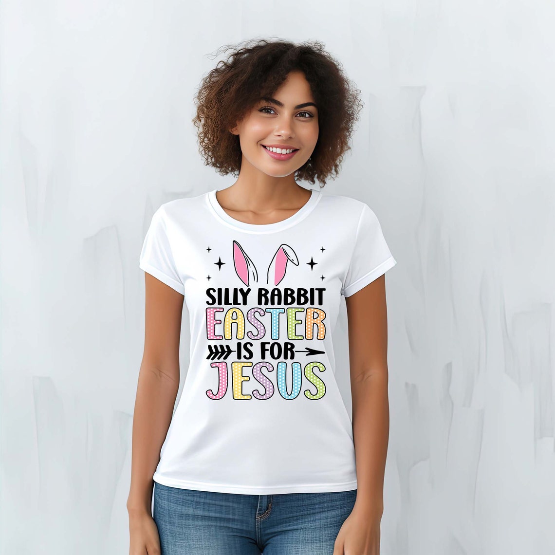 Silly Rabbit Easter is for Jesus Design - Easter Svg, Png, Ai, Eps ...