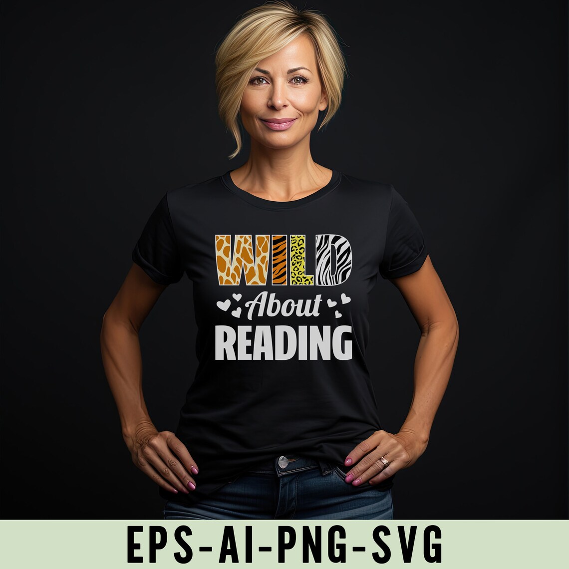 Wild About Reading Png Svg, Reading Quote, Reading Decor, Teacher ...