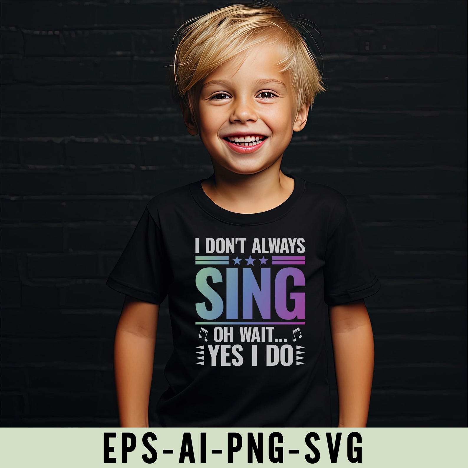 I Don’t Always Sing Oh Wait Yes I Do Png Svg, Funny Music Lover Shirt ...