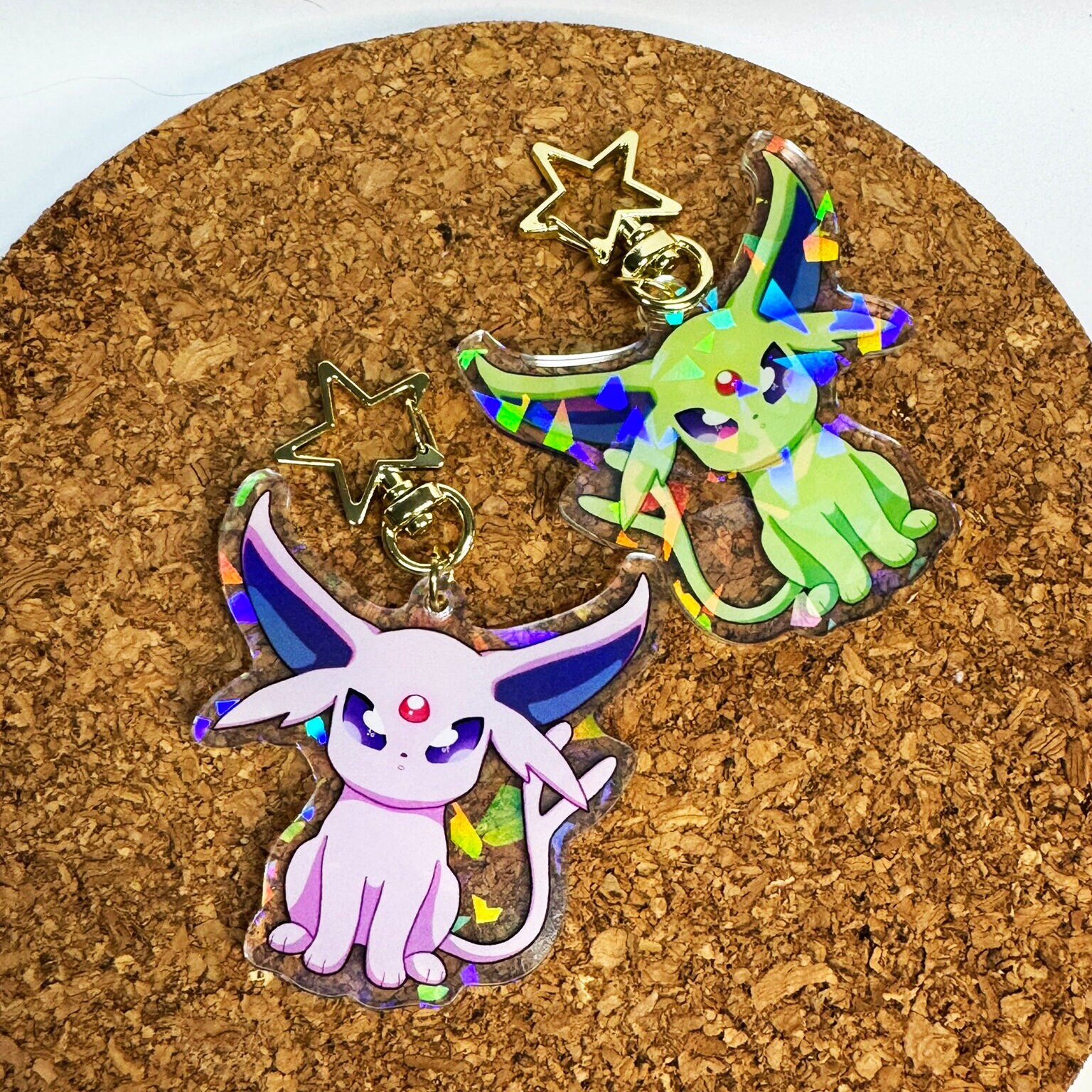 Eeveelution Double Sided Shiny Acrylic Keychain. Umbreon - Etsy