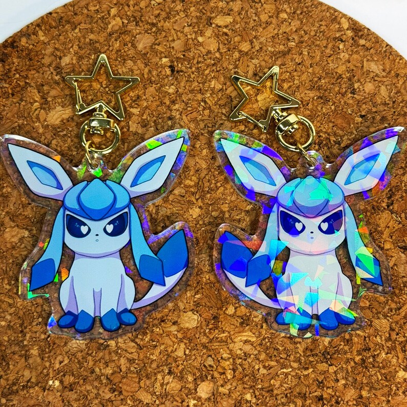 Eeveelution Double Sided Shiny Acrylic Keychain. Umbreon - Etsy