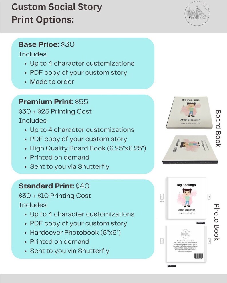 Custom Social Story - Etsy