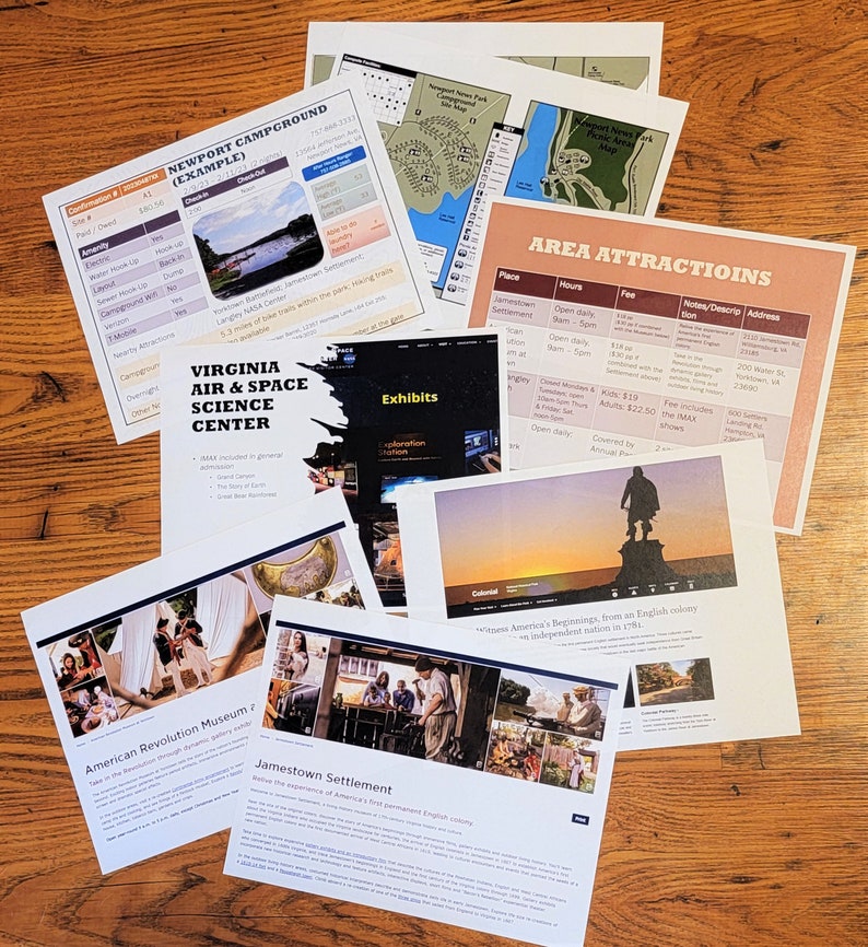 Adventure Planning Guide, Editable PPT and Trip Planning Editable Excel ...