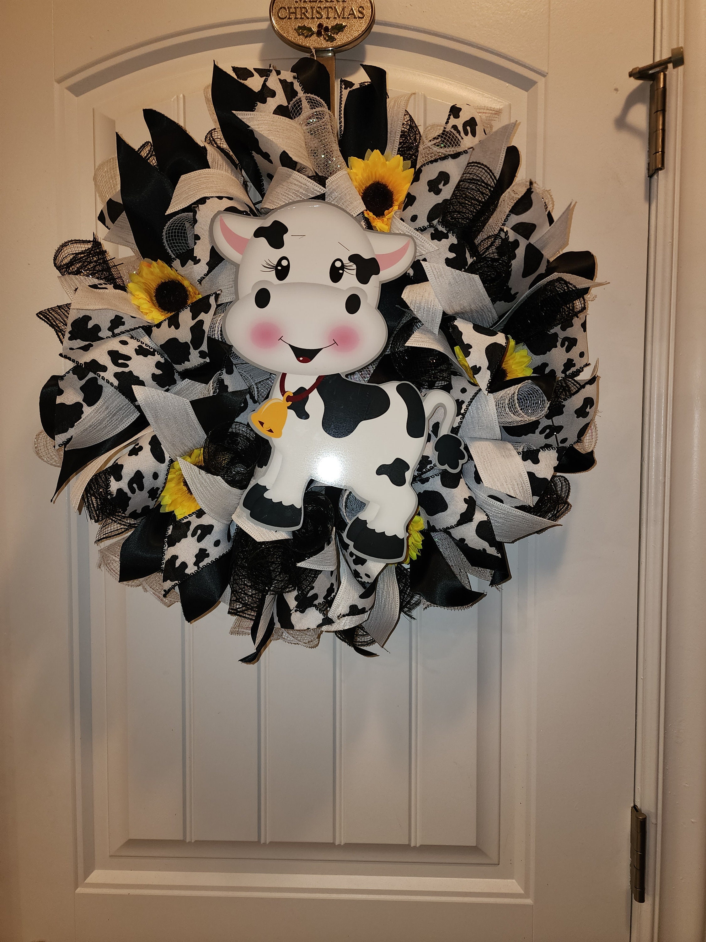 Cow Wreath Made to Order - Etsy