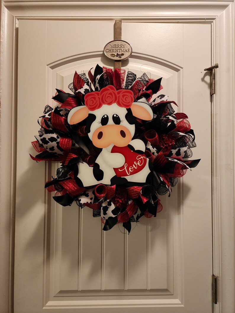 Cow Wreath Made to Order - Etsy