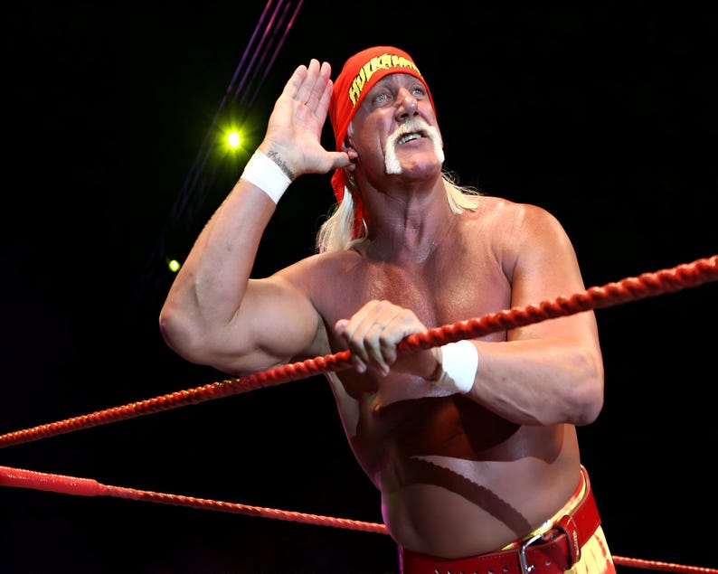 Hulk Hogan, Wrestling, 8 X 10 Photograph, Picture, Photo, Art Print ...