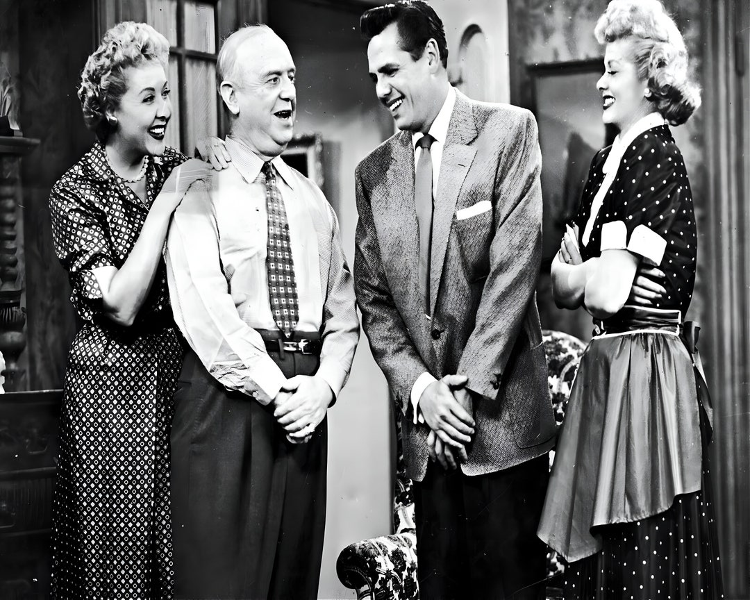 I Love Lucy, Lucille Ball, Ricky Ricardo, Fred and Ethel, 8 X 10 ...