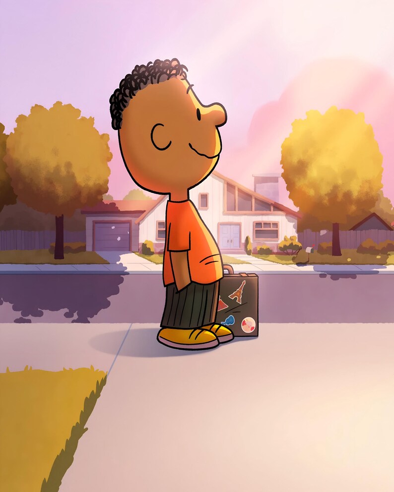 Franklin, Charlie Brown, Peanuts, 8 X 10 Photograph, Picture, Photo ...