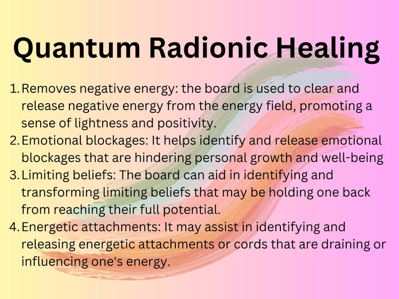 Quantum Radionic Healing - Release Energetic Miasms, Implants ...