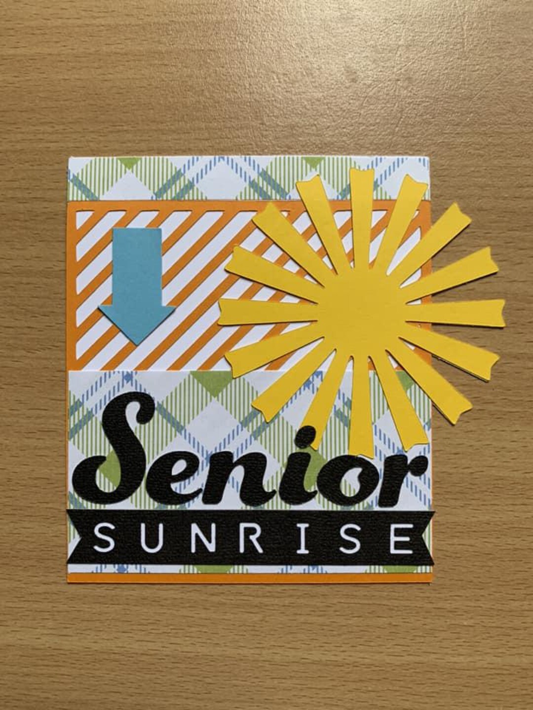 Senior Sunrise Die Cut for Scrapbooking, Photo Album, Memory Maker ...