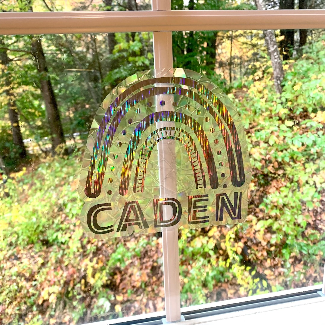 Custom Rainbow: Rainbow Casting Suncatcher Window Cling - Etsy