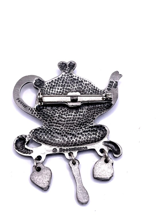 Vintage Spooniques Etched Pewter Tea for Two Teapot B… - Gem