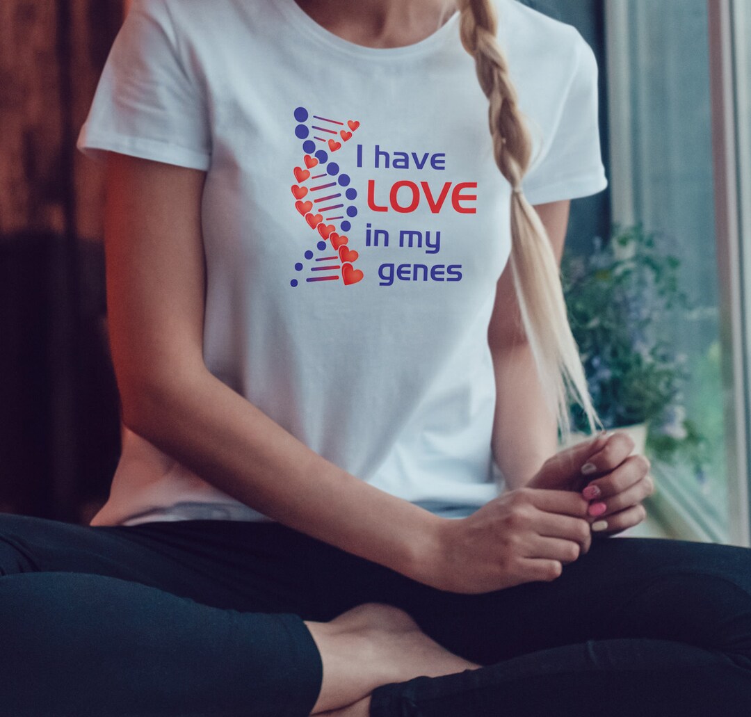 Genetics Geek Gear: DNA Shirt, Biology Hoodie, and Love T-shirt for ...