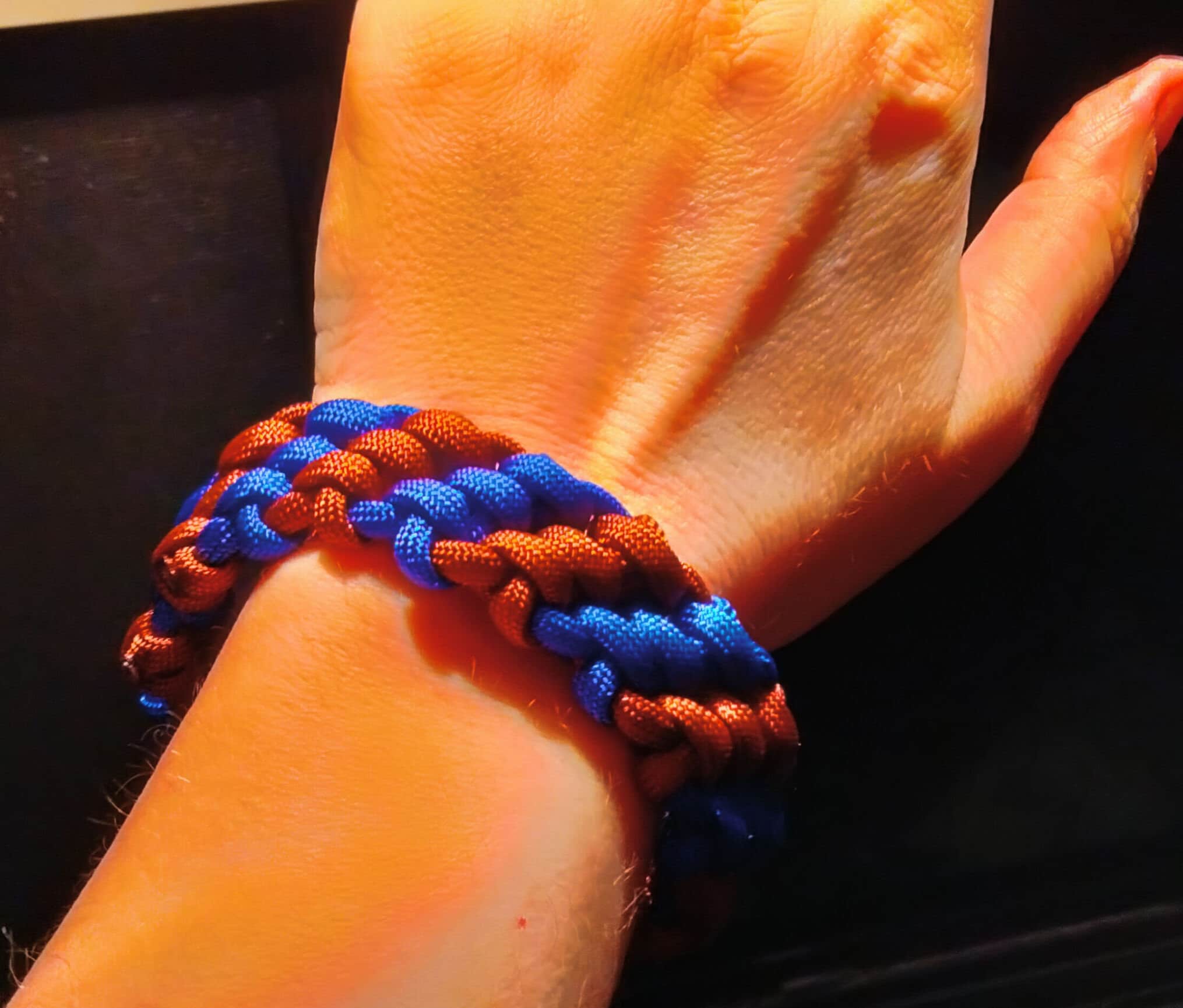 Custom Fit, Paracord Cuff Bracelet - Etsy
