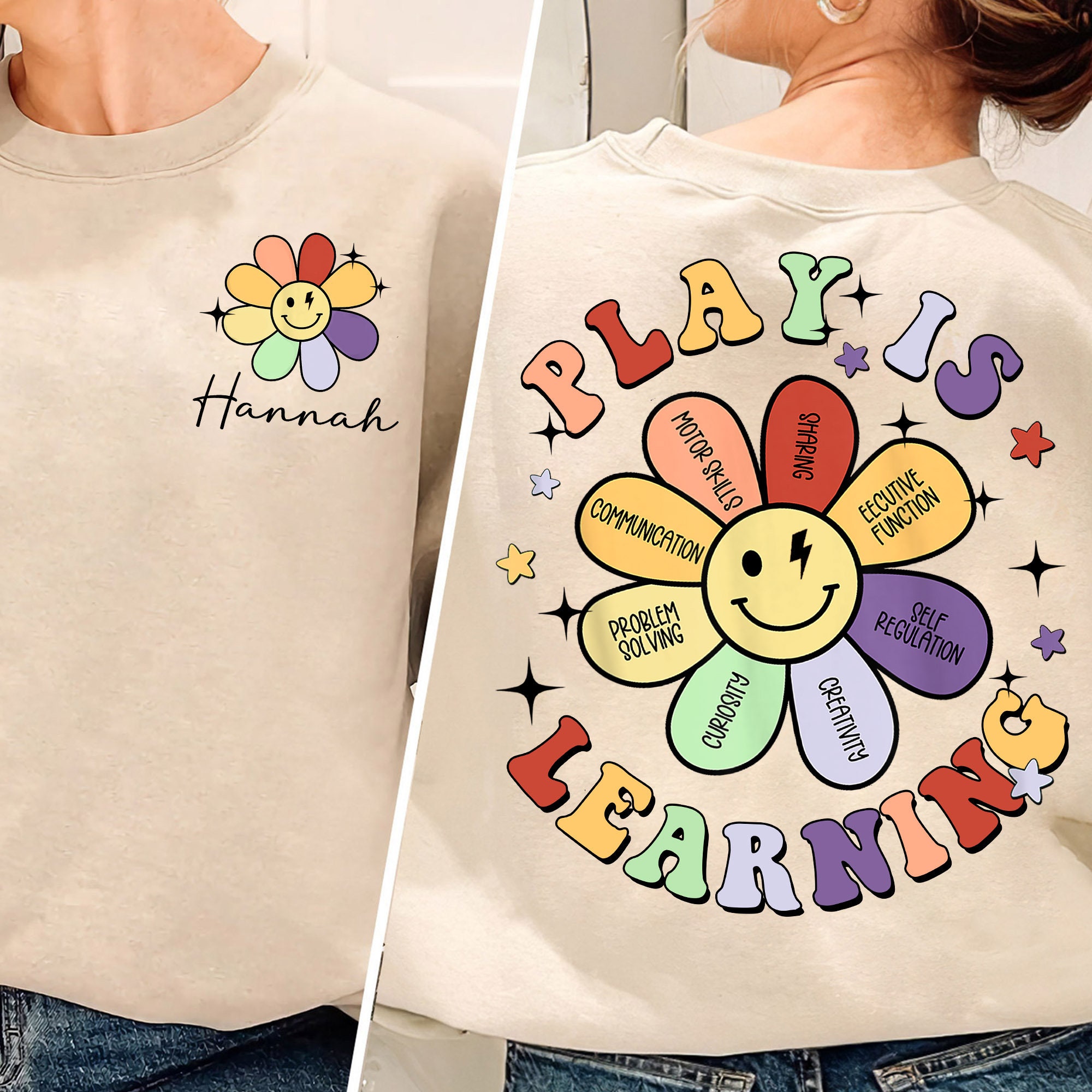 Play is Learning Teacher Tshirt, Teacher Life Shirt, Kindergarten ...