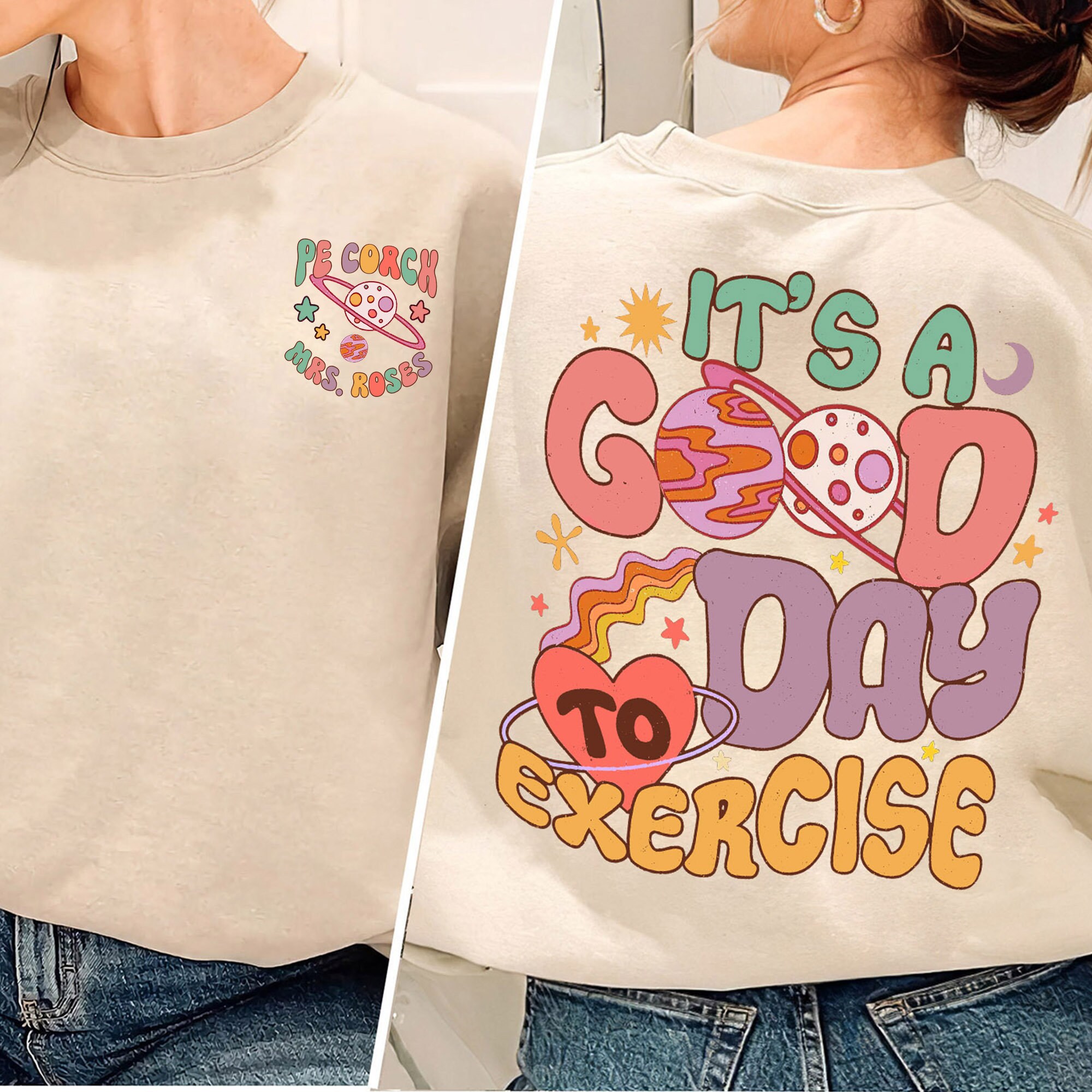 PE Teacher Shirt, Custom PE Teacher Shirt, Gymnastic Shirt, Work Out ...