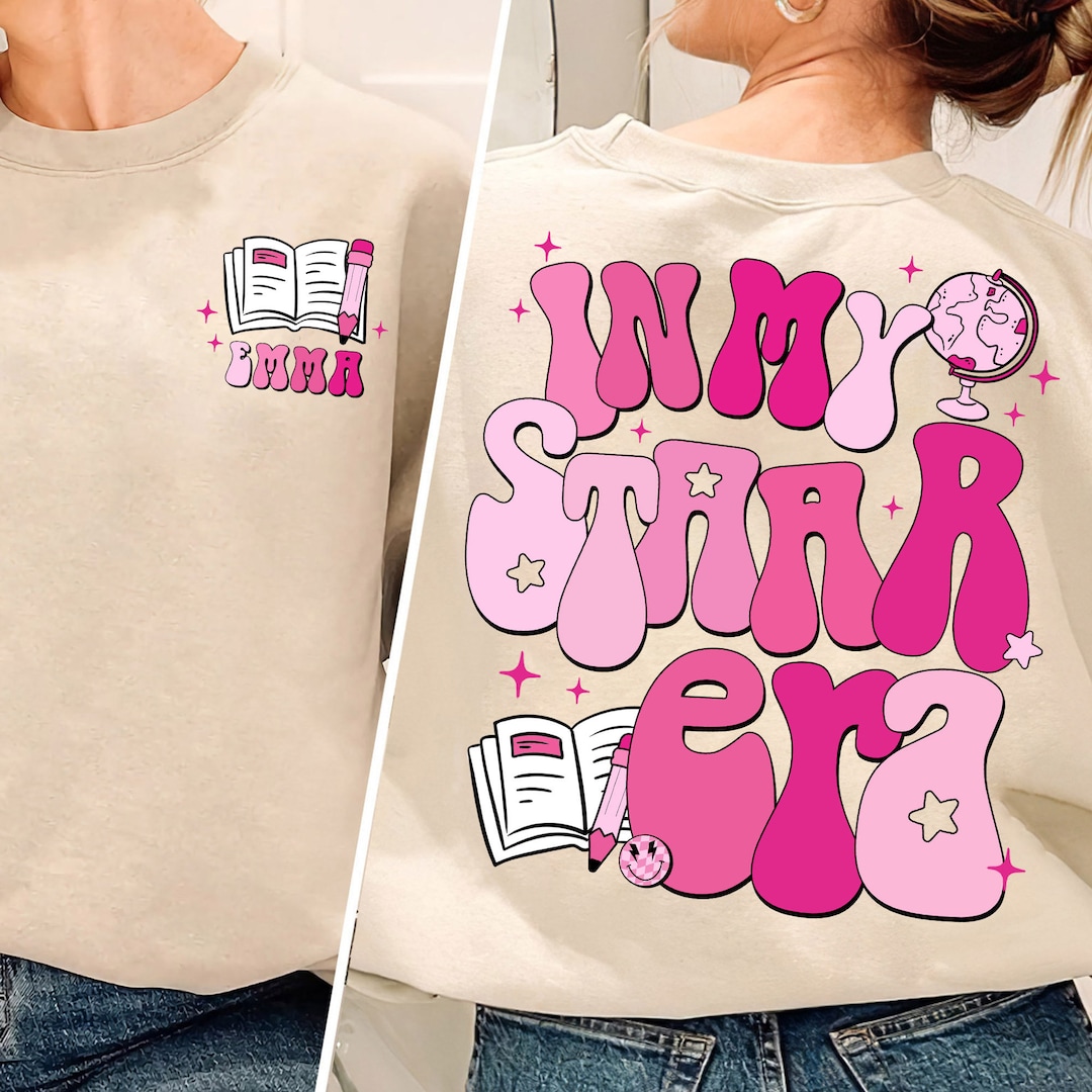 Custom Name in My Staar Era Shirt, Cute Test Day Teacher Shirt, Rock ...