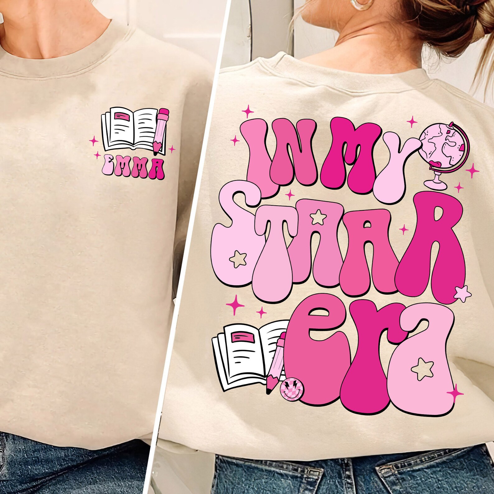 Custom Name in My Staar Era Shirt, Cute Test Day Teacher Shirt, Rock ...