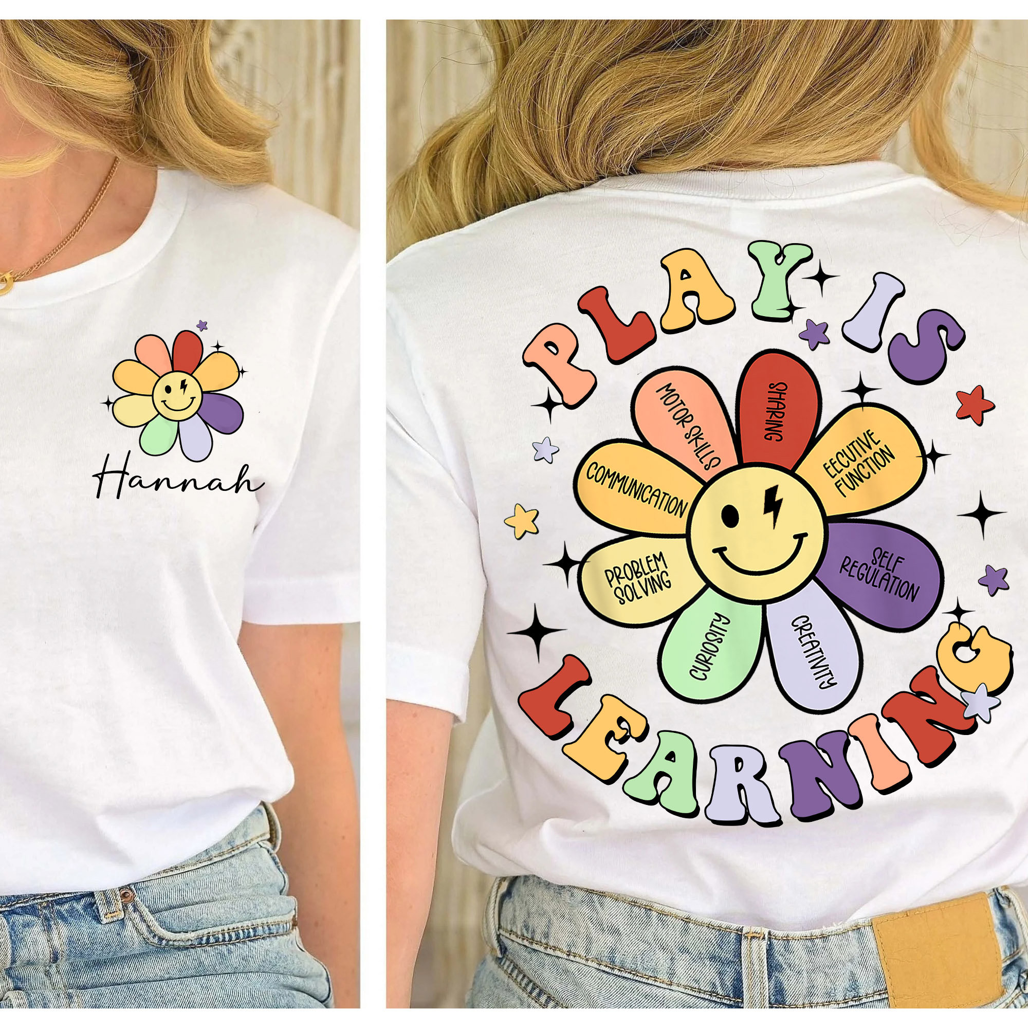 Play is Learning Teacher Tshirt, Teacher Life Shirt, Kindergarten ...