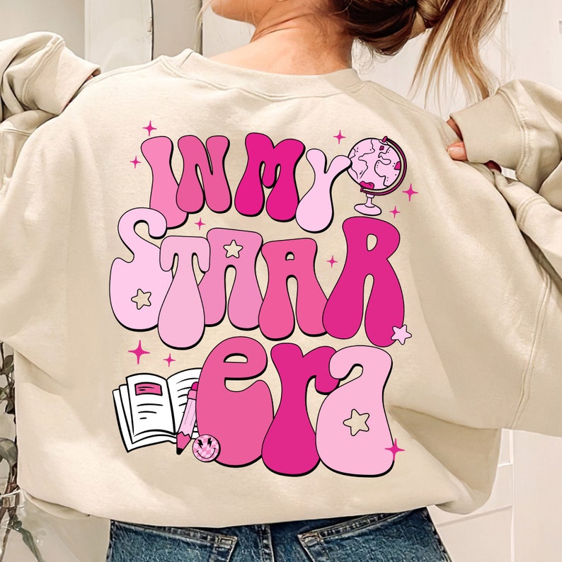 Custom Name in My Staar Era Shirt, Cute Test Day Teacher Shirt, Rock ...