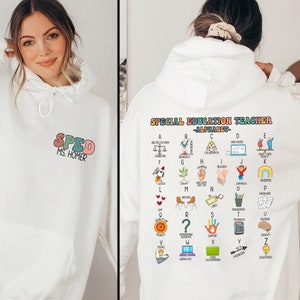 Special Education Alphabet Shirt, Custom Sped Teacher Shirt, SPED Shirt ...