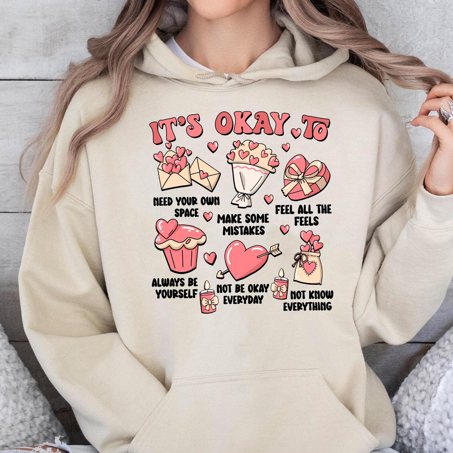 Its Okay to Shirt, Valentine Mental Health Matter Shirt, Valentine's ...