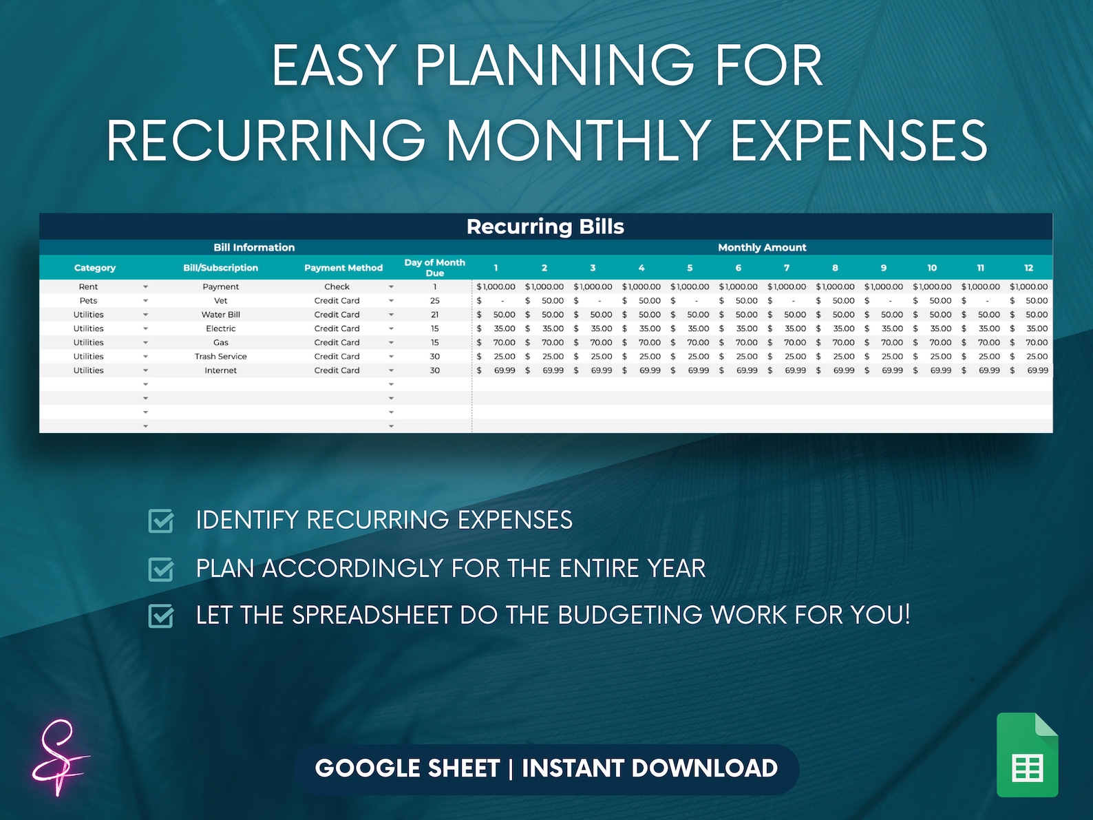 ULTIMATE Monthly Budget Tracking Spreadsheet and Dashboard - Etsy