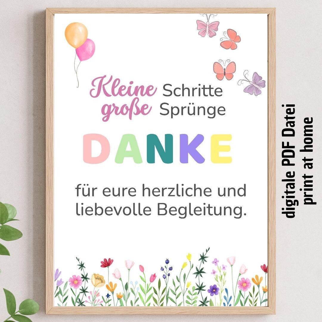Daycare Farewell Poster • Small Steps, Big Leaps • Thank You Daycare ...