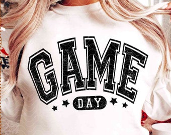 Retro Varsity Game Day Svg, Png, American Sport, Game Day Svg, Varsity ...
