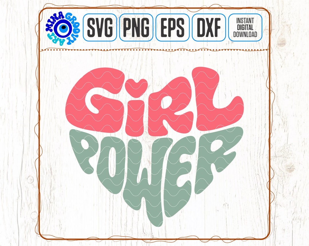Girl Power SVG PNG DXF, Boss Babe Svg, Girl Boss Svg, Strong Woman Svg ...