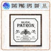 Silver Patron Svg, Tequila SVG PNG DXF Eps, Soy El Patron Svg, Tequila ...