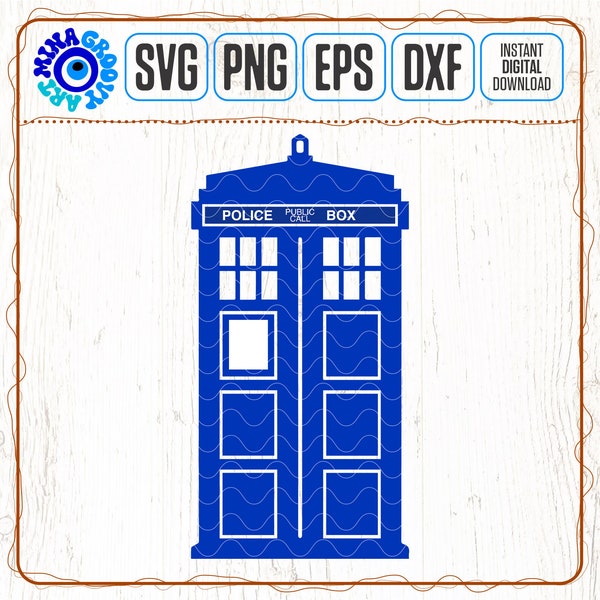 Tardis Svg - Etsy