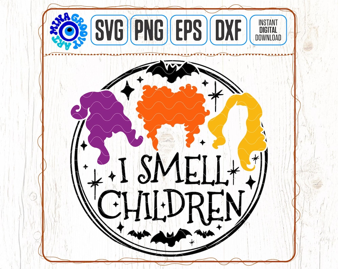 I Smell Children SVG PNG DXF, Pregnancy Svg Halloween Cut File ...