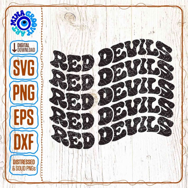 Red Devils Screen Print - Etsy