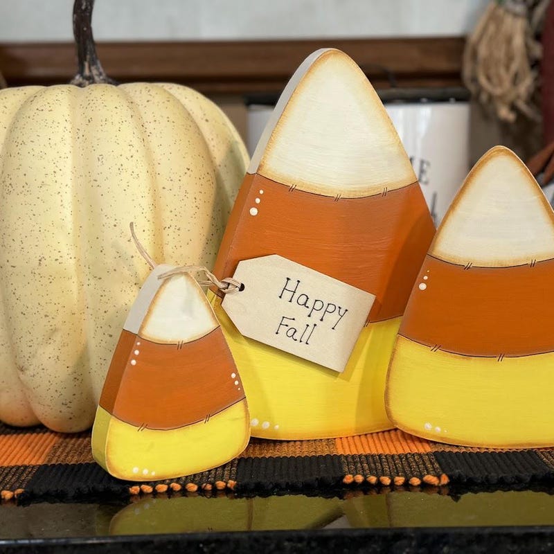 Halloween Candy Corn - Etsy