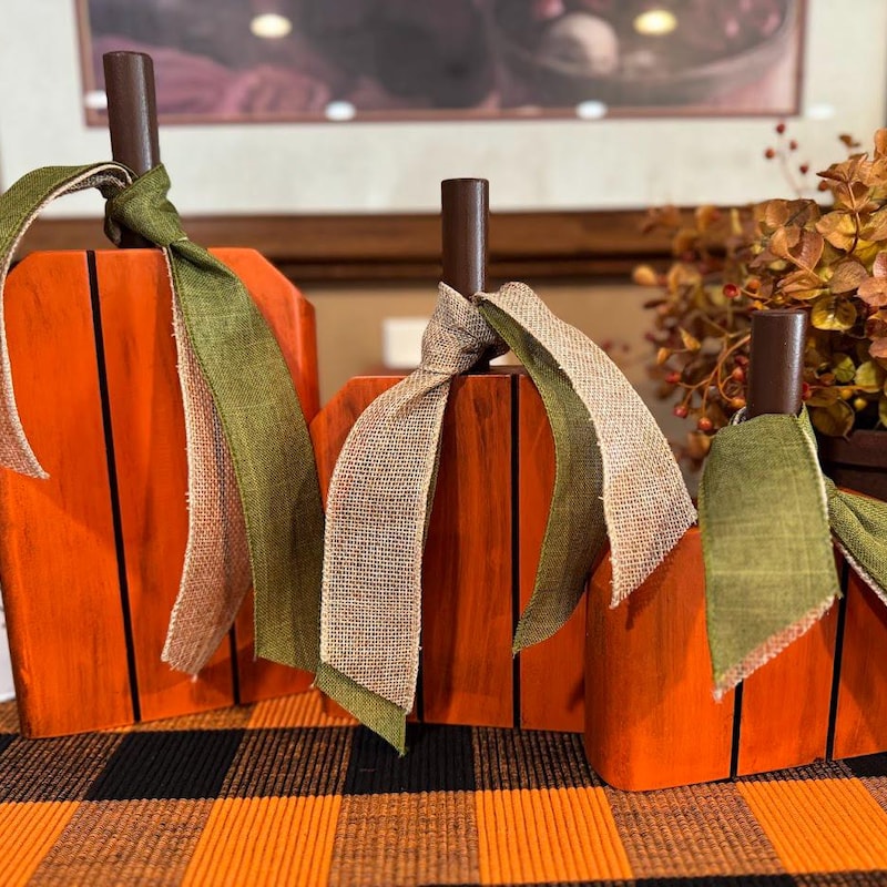 Wooden Fall Decor - Etsy