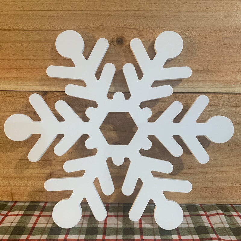 Wooden Snowflake - Etsy